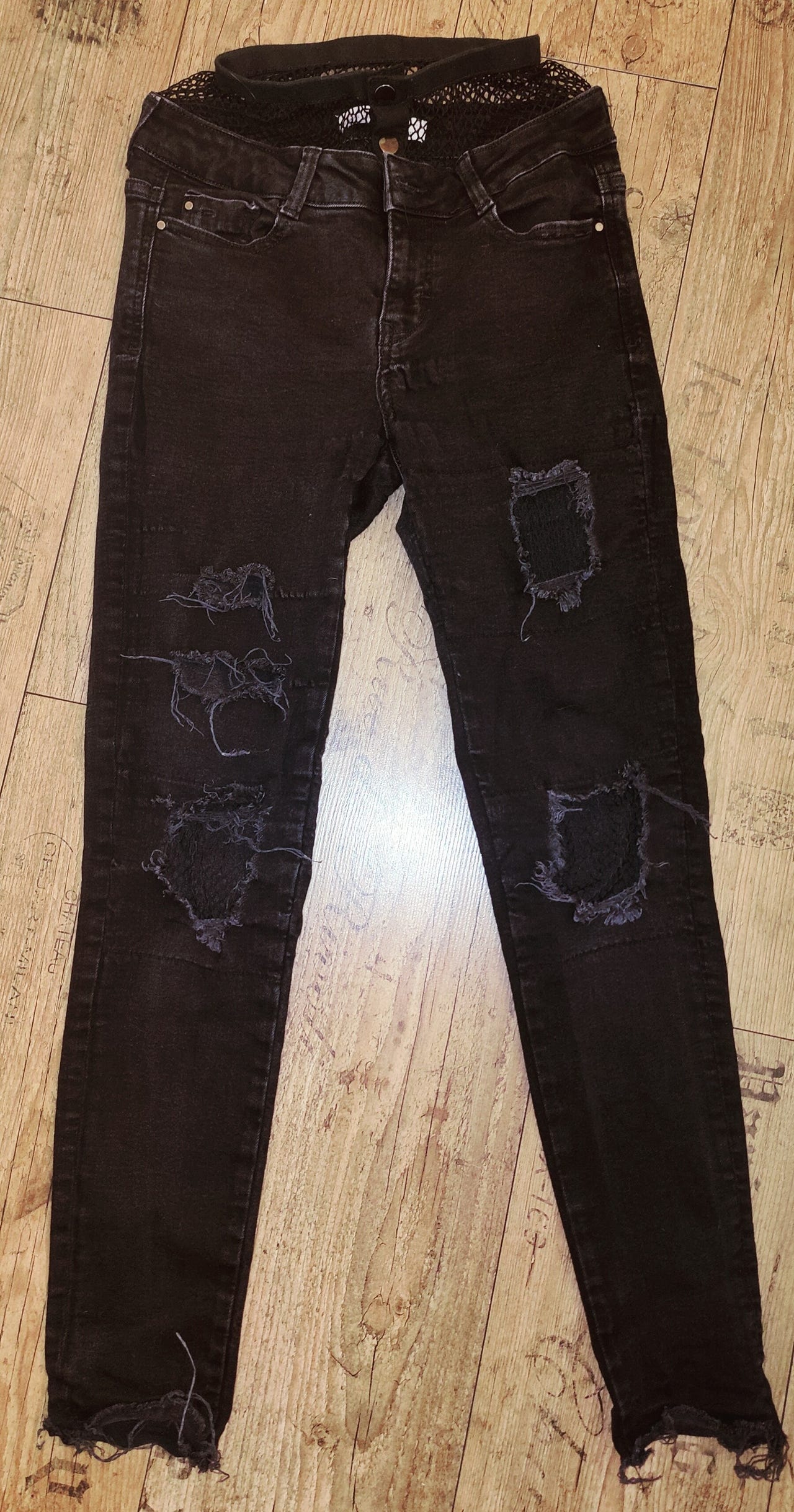 Zara Revityt Mustat Farkut Koko 34 Tori