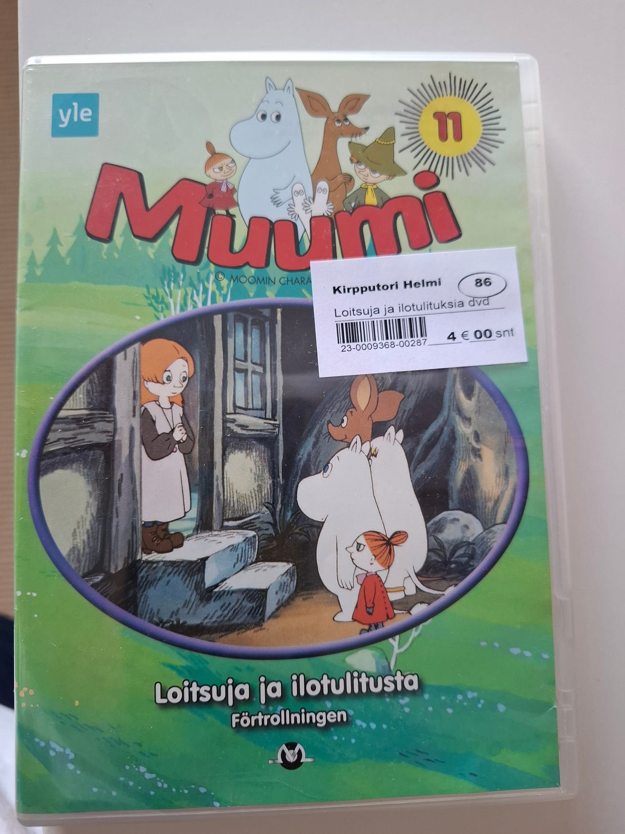 Muumi loitsuja ja ilotulitusta dvd | Tori