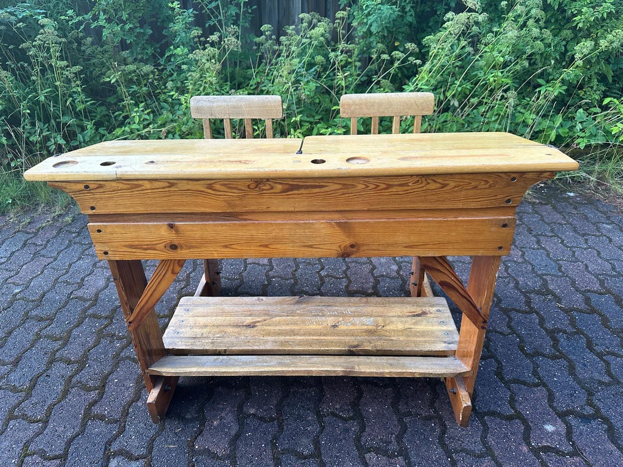 Vanha puinen pulpetti | Tori