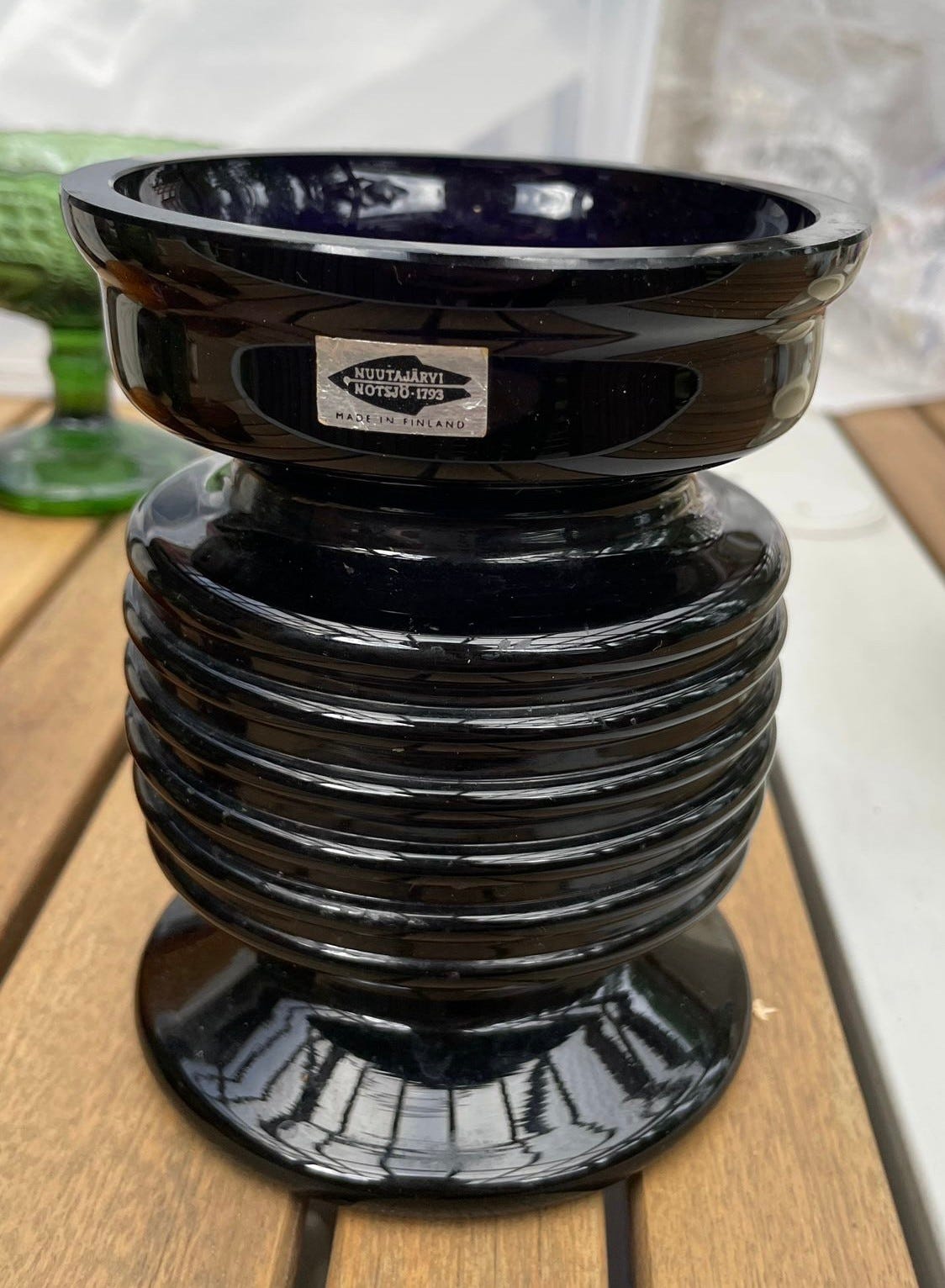 Nuutajärvi maljakko musta | Tori