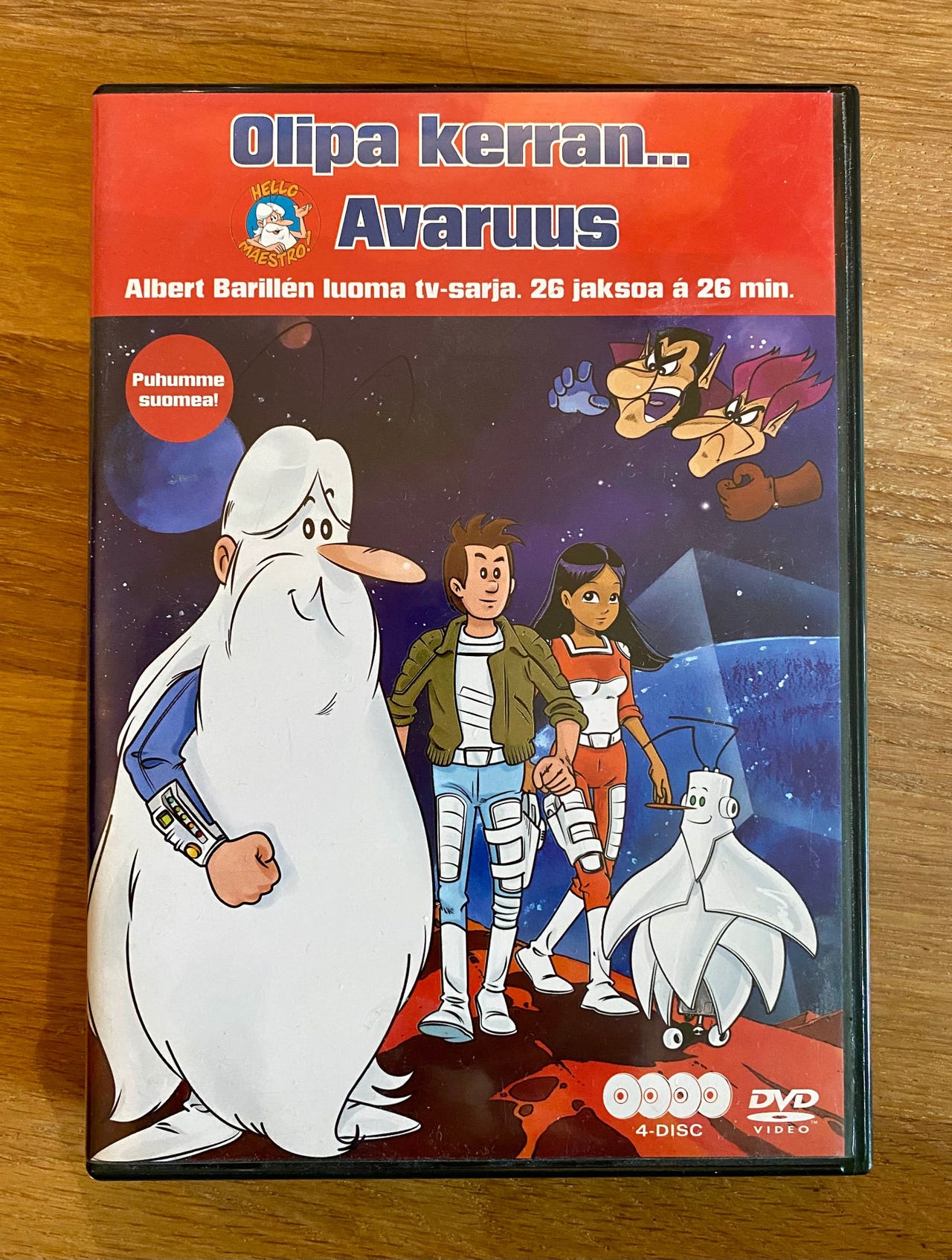 DVD Olipa kerran… Avaruus (4xdvd) | Tori