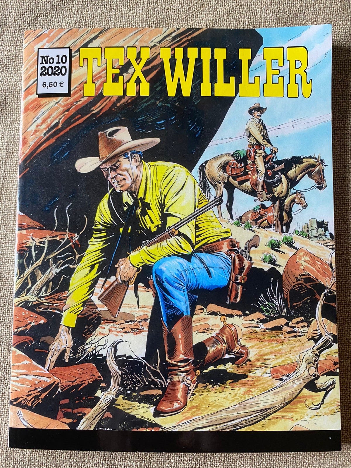 Uusi lukematon Tex Willer -sarjakuvalehti | Tori