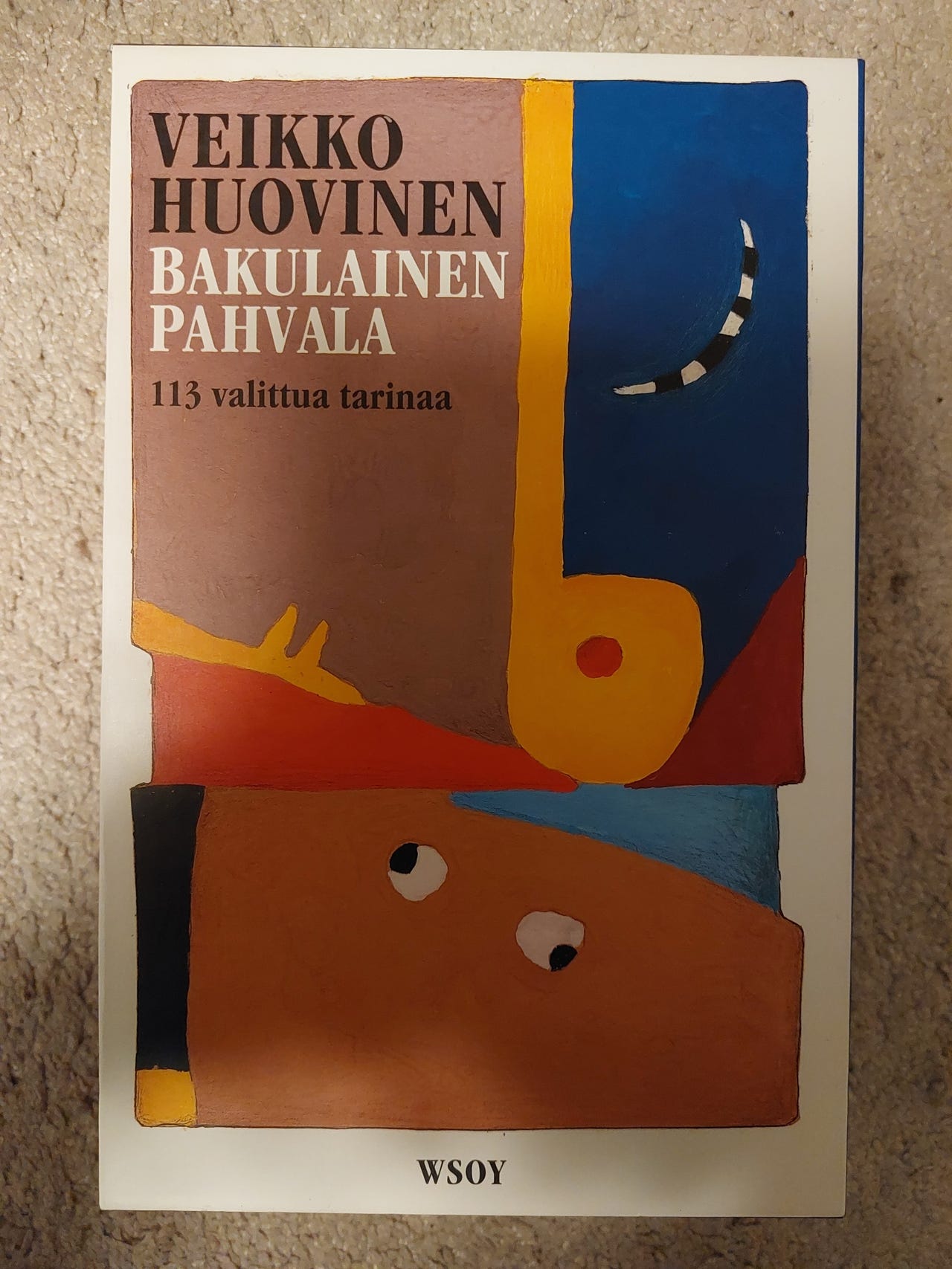 Veikko Huovinen - Bakulainen pahvala, osat 1-2 pahvikotelossa, Imatra ...