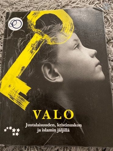 Valo, lukion uskonnon kirja, OPS 2016 | Tori