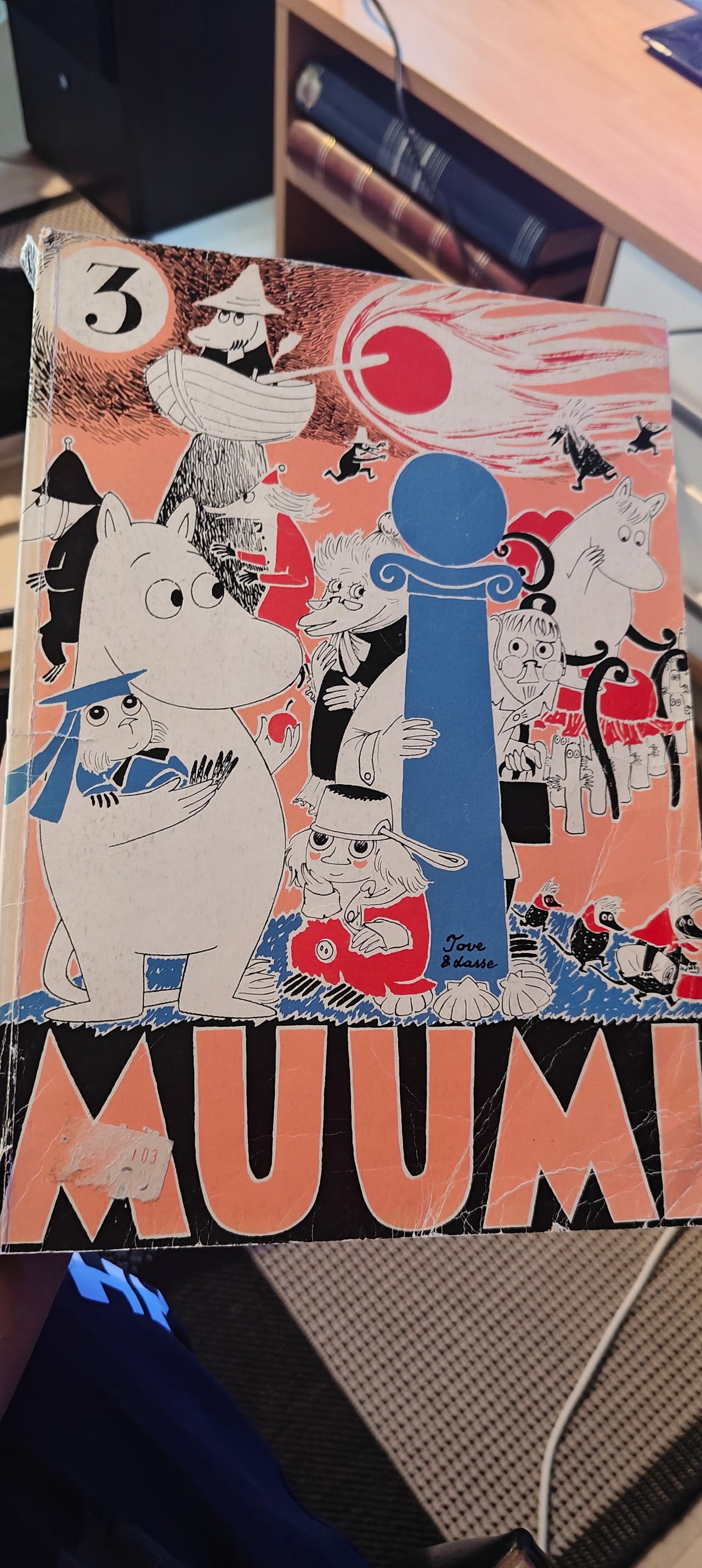 Muumi 3 sarjakuvakirja | Tori