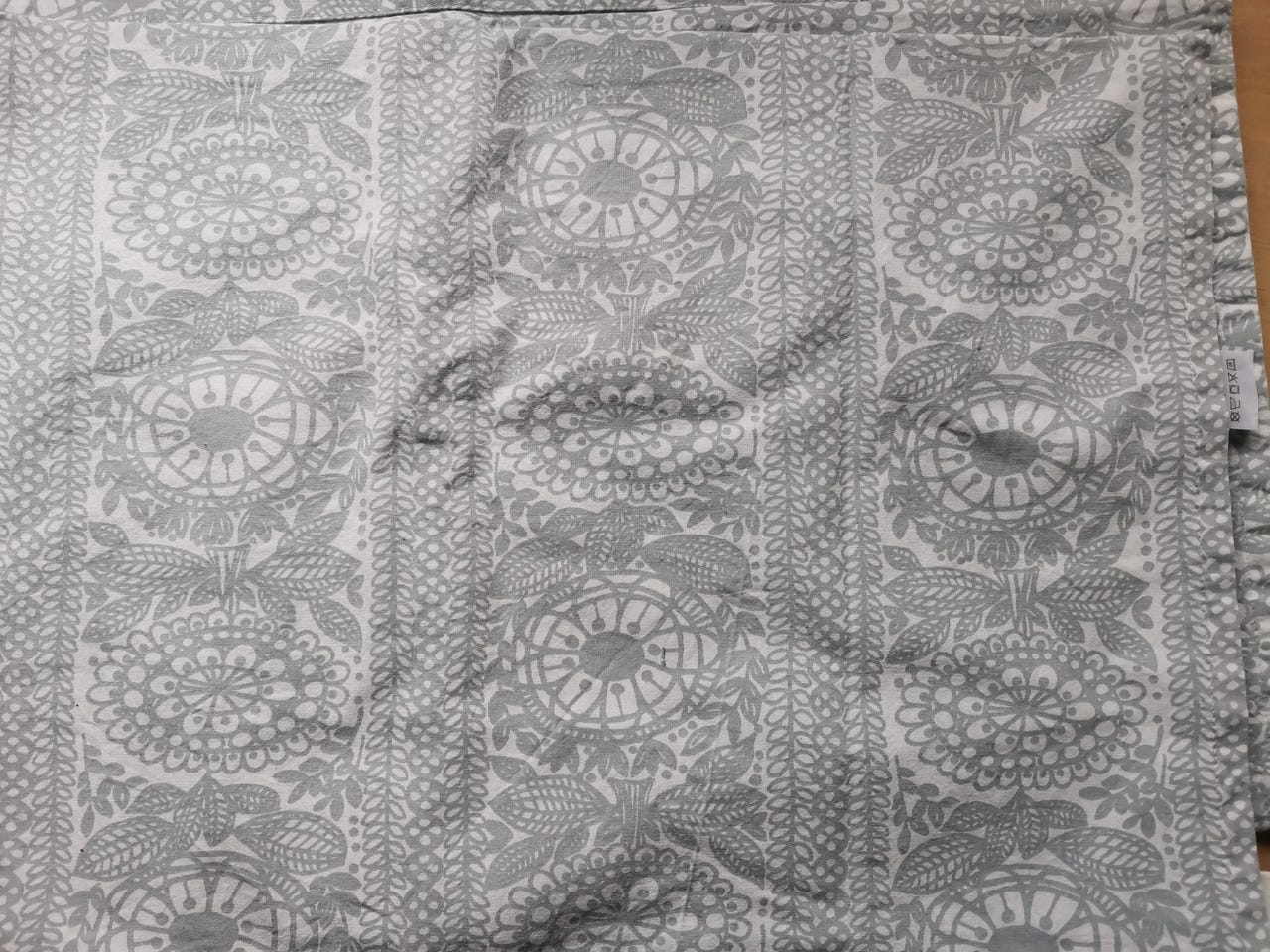 Finlayson Taimi pöytäliina / verho vaaleanharmaa | Tori