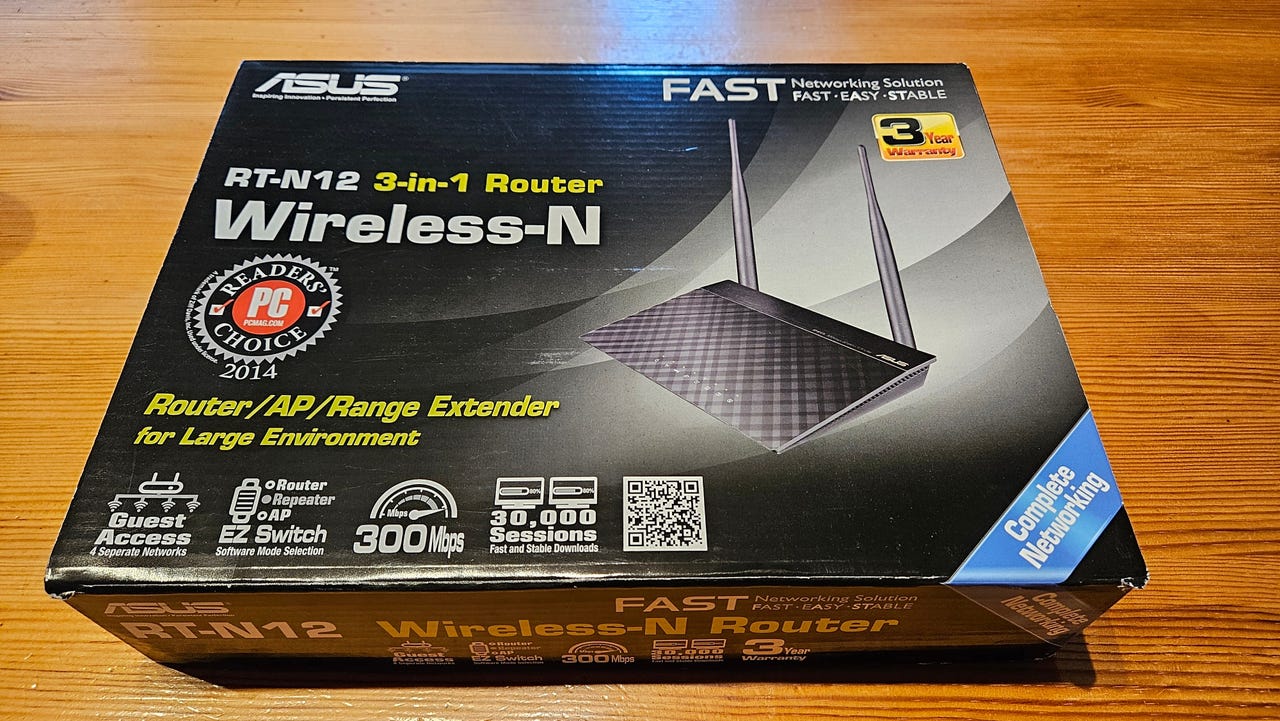 Asus RT-N12 -reititin/toistin | Tori