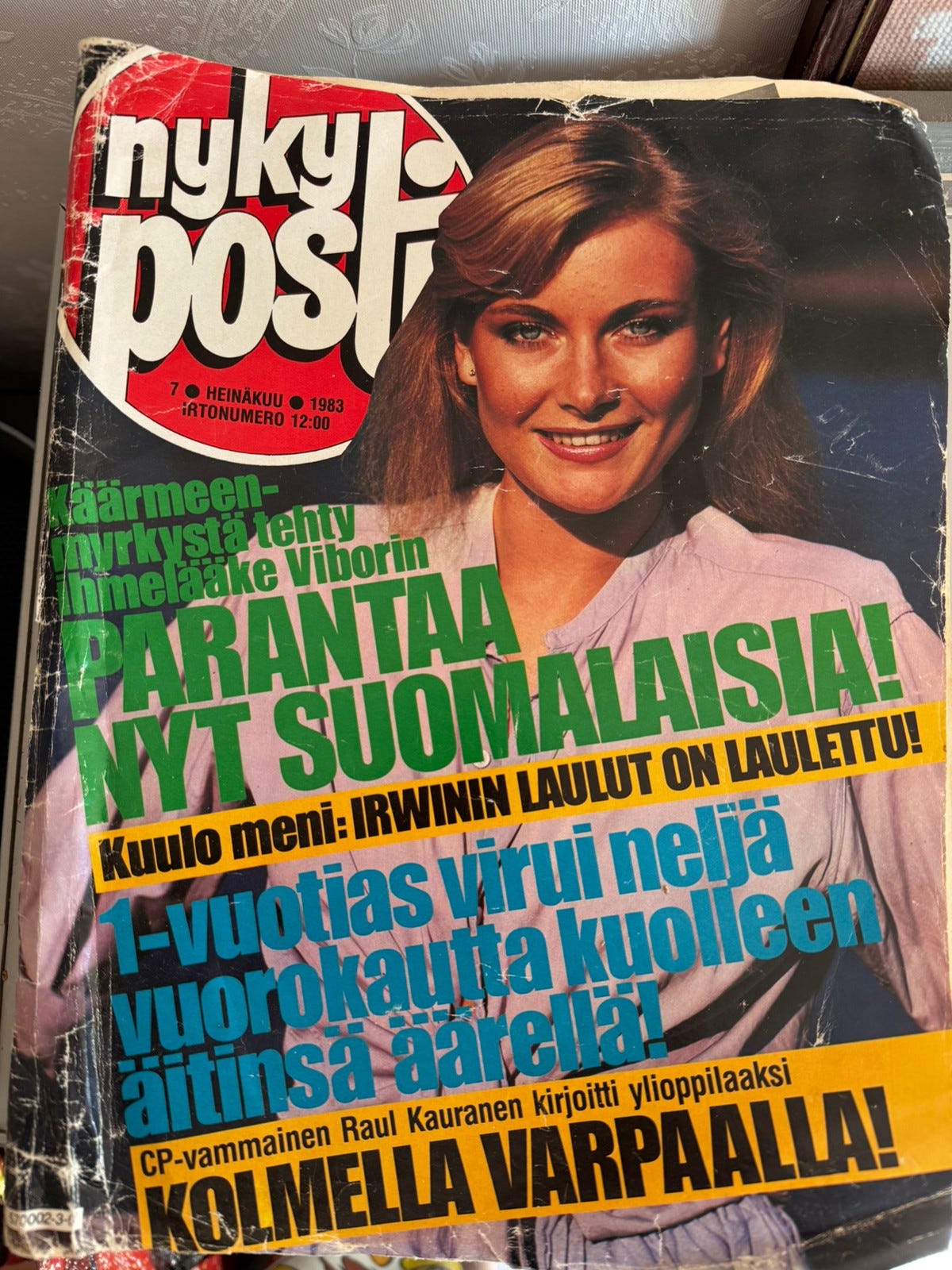 Nykyposti - Heinäkuu 1983 - nro 7 - Irwin Goodman | Tori