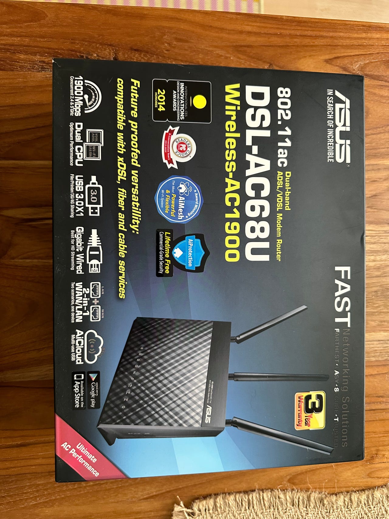 ASUS DSL-AC68U Dual-band ADSL2+/VDSL -modeemi | Tori