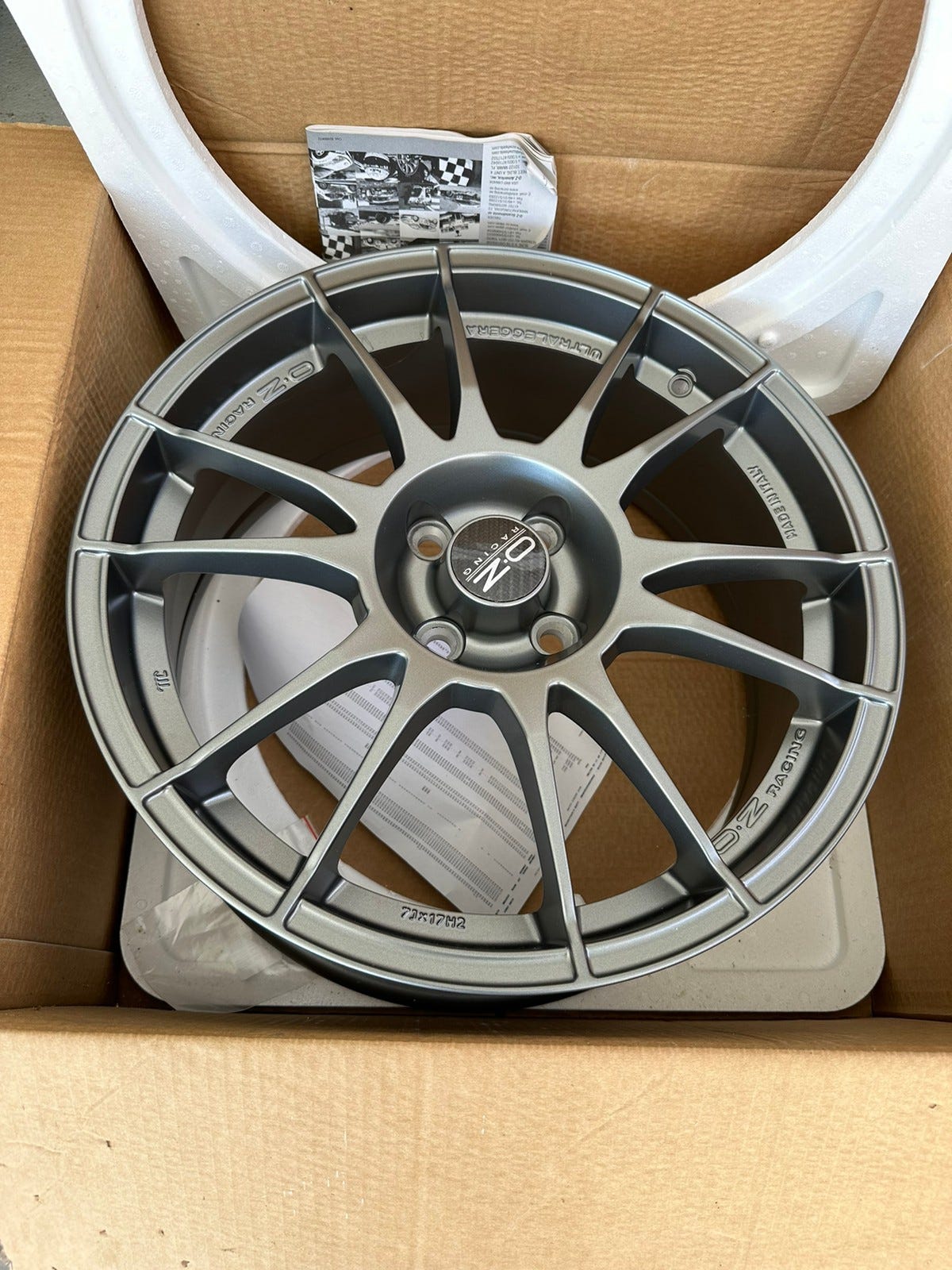 Oz Racing Ultraleggera 17” 4x98 / 4x100 ET37 | Tori