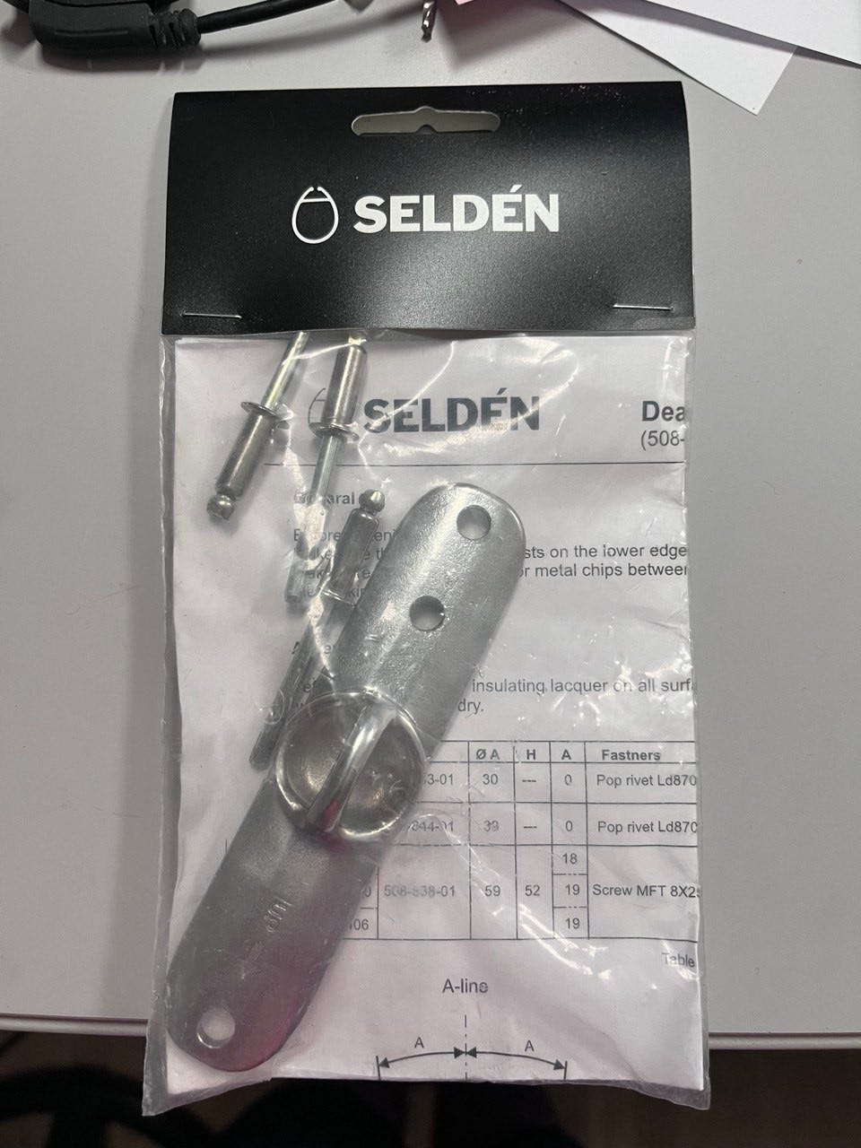 Selden Dead end bracket 508-843 | Tori