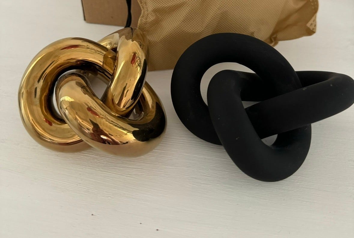 2kpl COOEE Knot Table koristeita | Tori