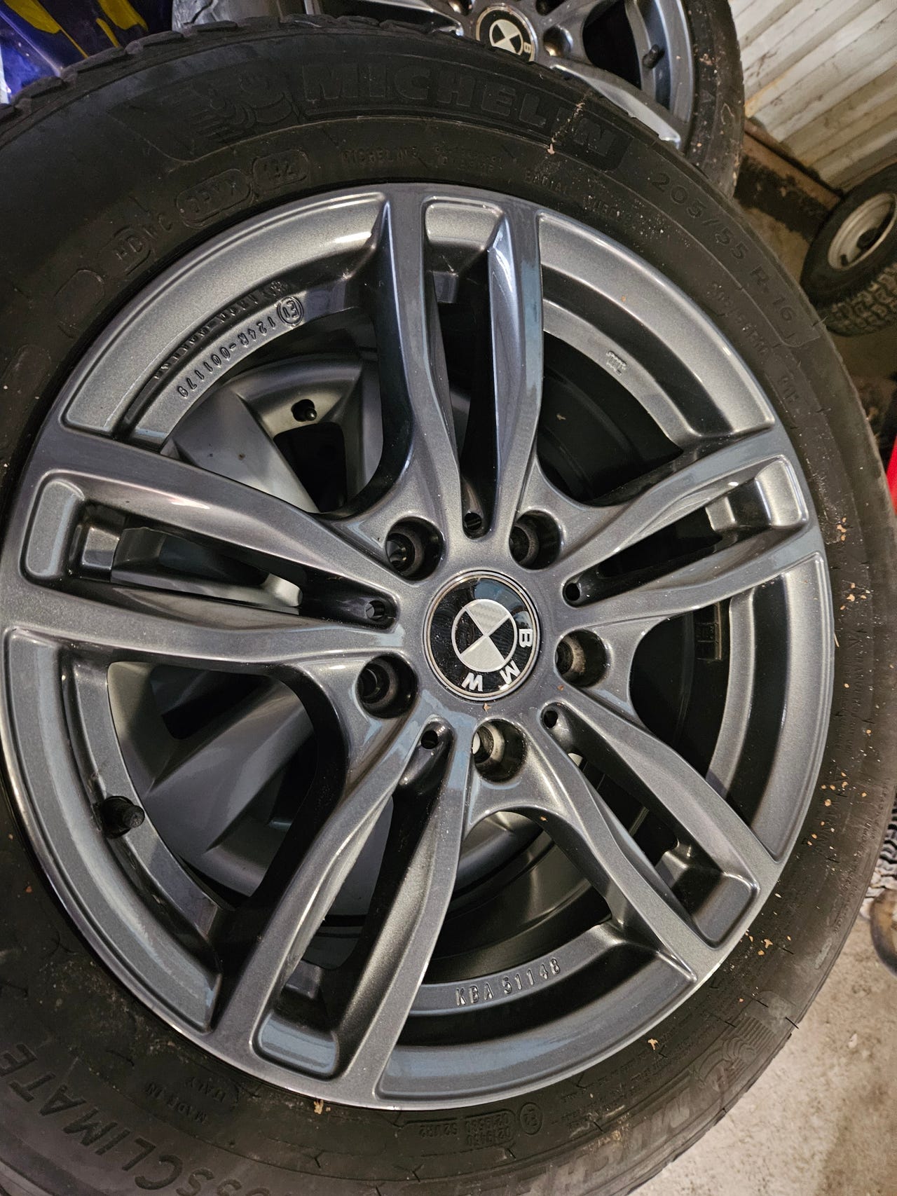 205/55R16 renkaat ja 5x120 vanteet ats | Tori