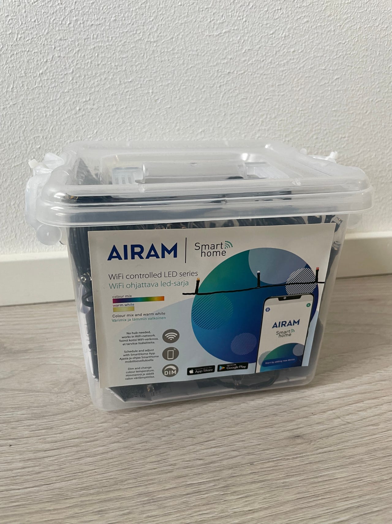 Airam SmartHome LED-valonauha, 240 LED | Tori
