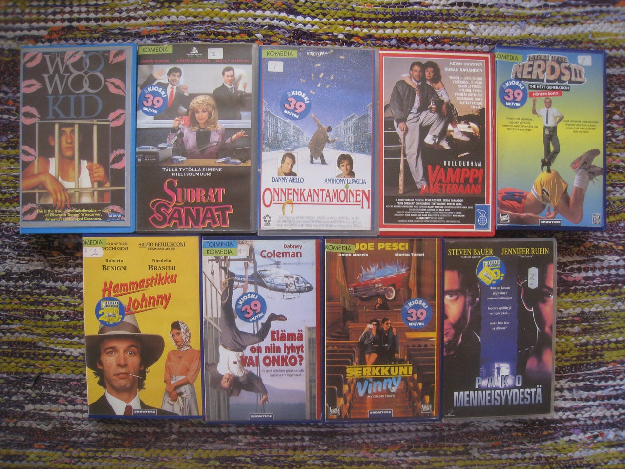 VHS-ELOKUVIA (kts kuvat) | Tori