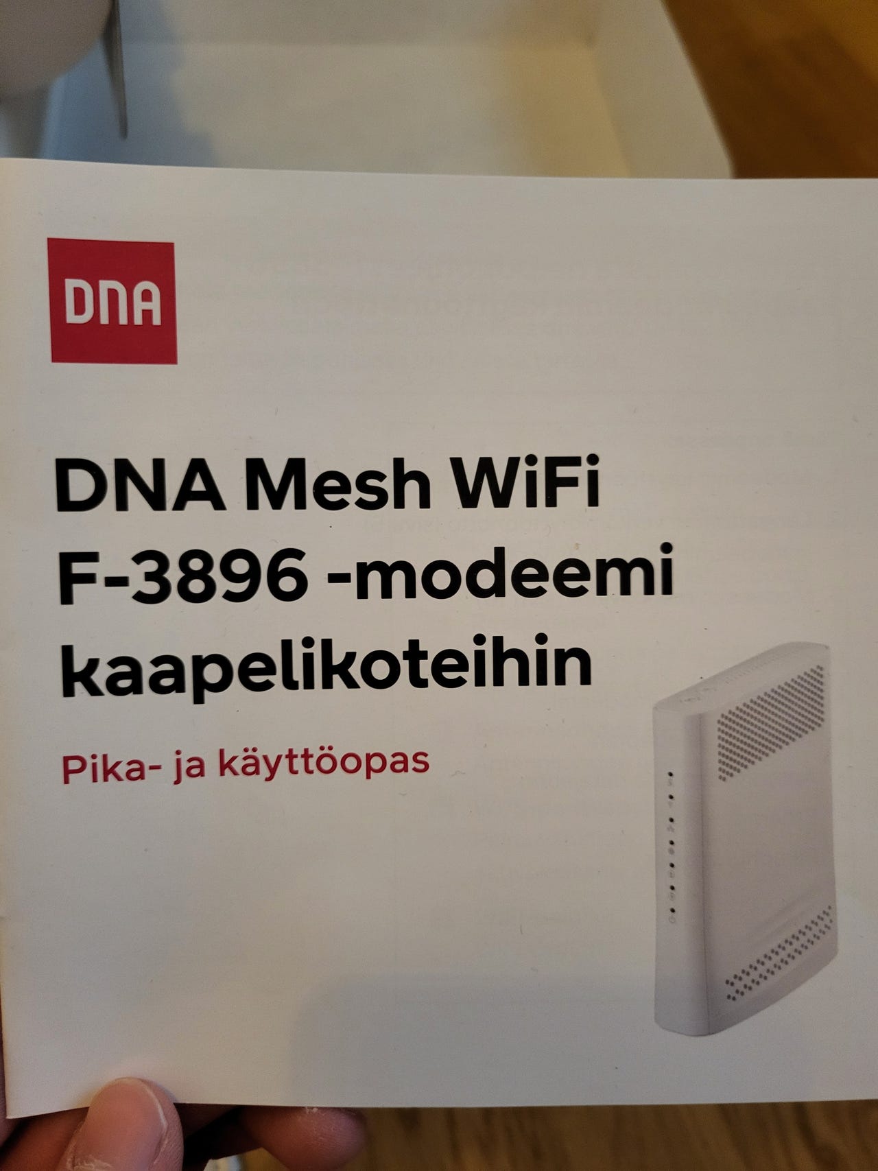 DNA Mesh WiFi F-3896 -kaapelimodeemi | Tori