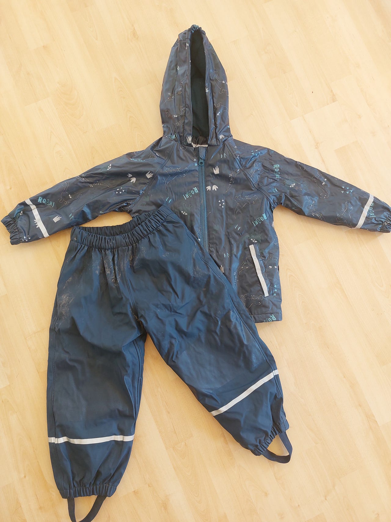 Lupilu fleecevuorellinen sadeasu, 98/104 | Tori