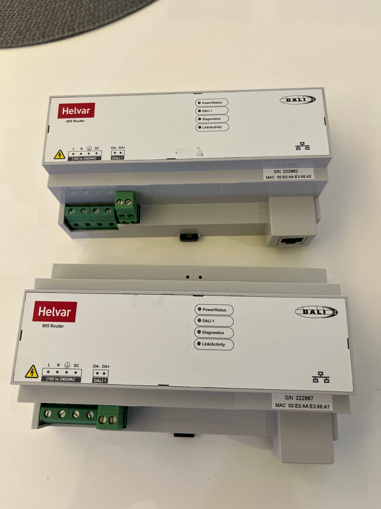 Helvar 905 dali router | Tori