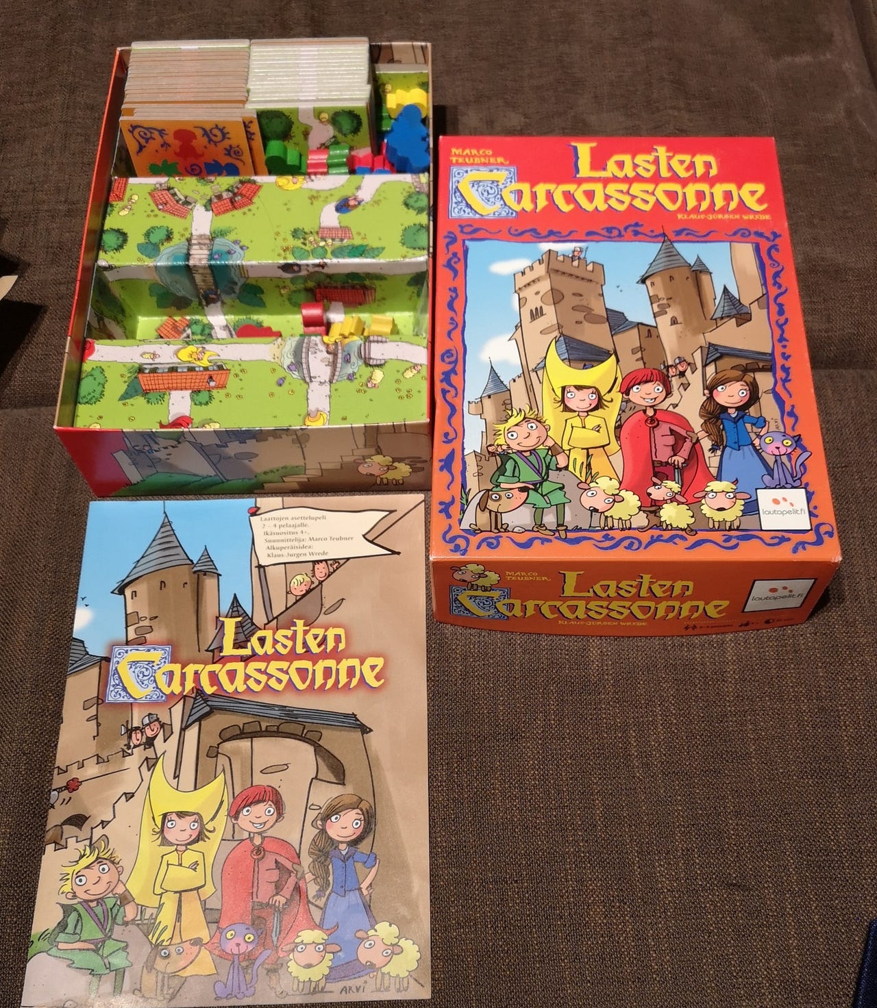 Lasten Carcassonne lautapeli | Tori