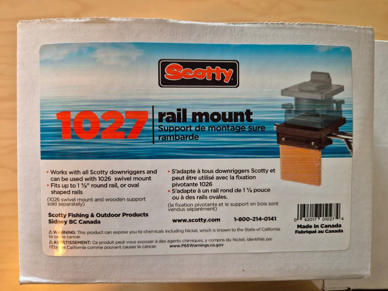 Scotty Rail Mount 1027 2kpl | Tori