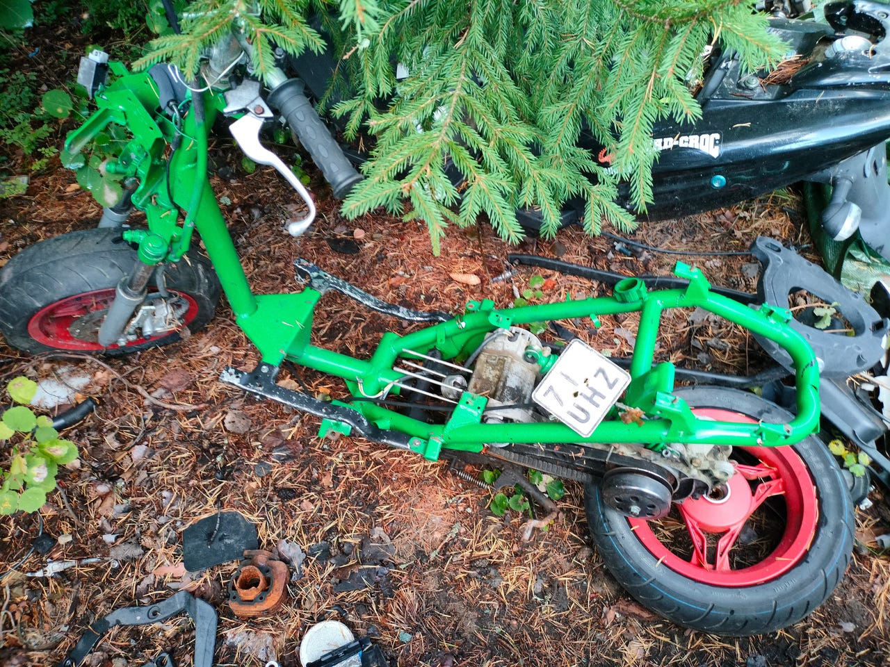 Kilvellinen skootterin runko | Tori