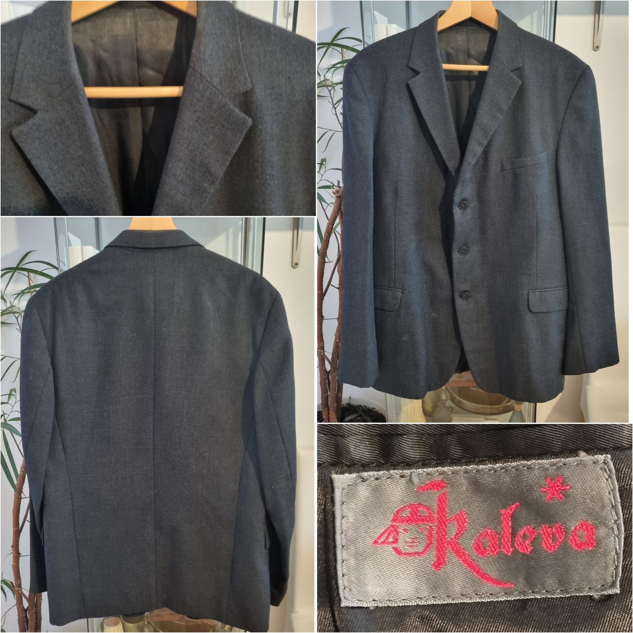 56 miesten Kaleva puvuntakki puku takki vaate miesten | Tori