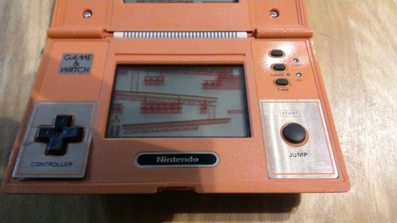 Retro Nintendo Donkey Kong pelikonsoli | Tori