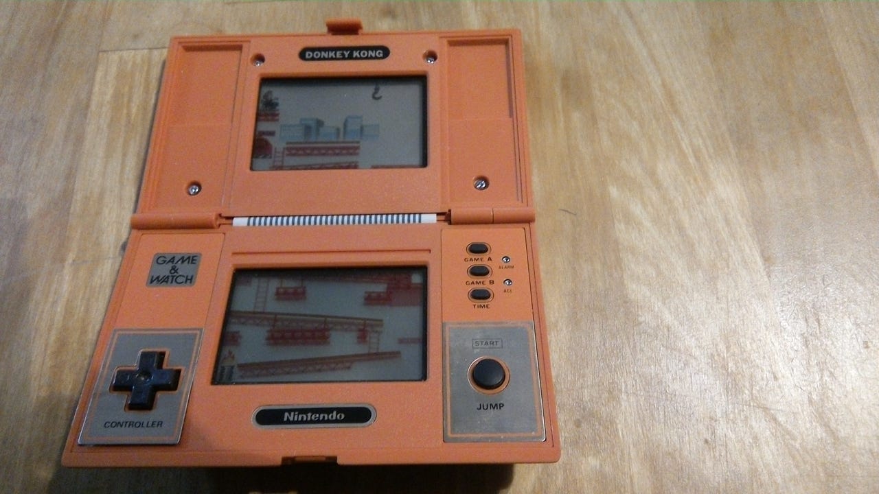 Retro Nintendo Donkey Kong pelikonsoli | Tori