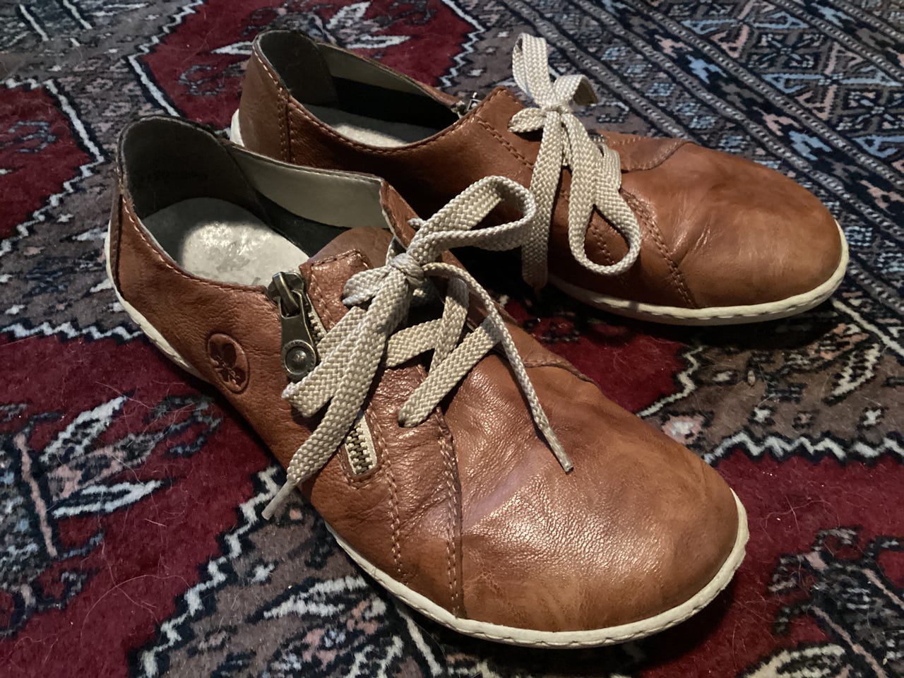 Rieker kävelykengät nahkaa, koko vastaa 37-38 | Tori