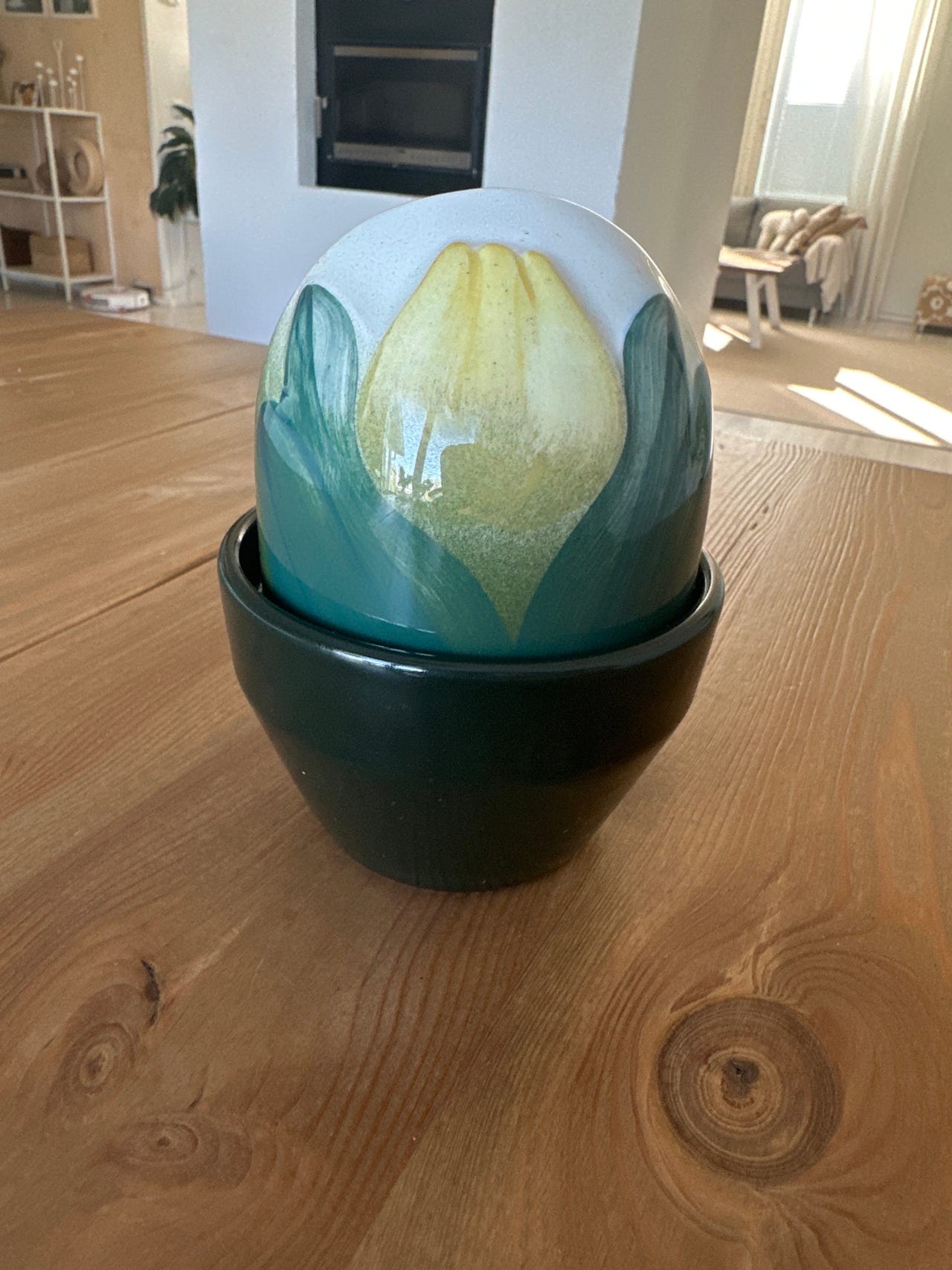 Arabia Heljä Liukko-Sundström Ikikukka Tulppaani, keltainen (1990-luku ...