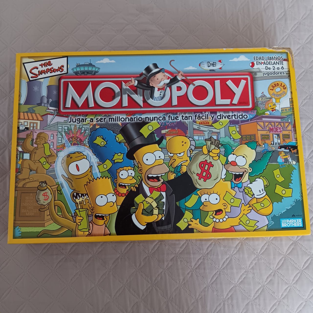 Simpsons Monopoly lautapeli espanjaksi | Tori