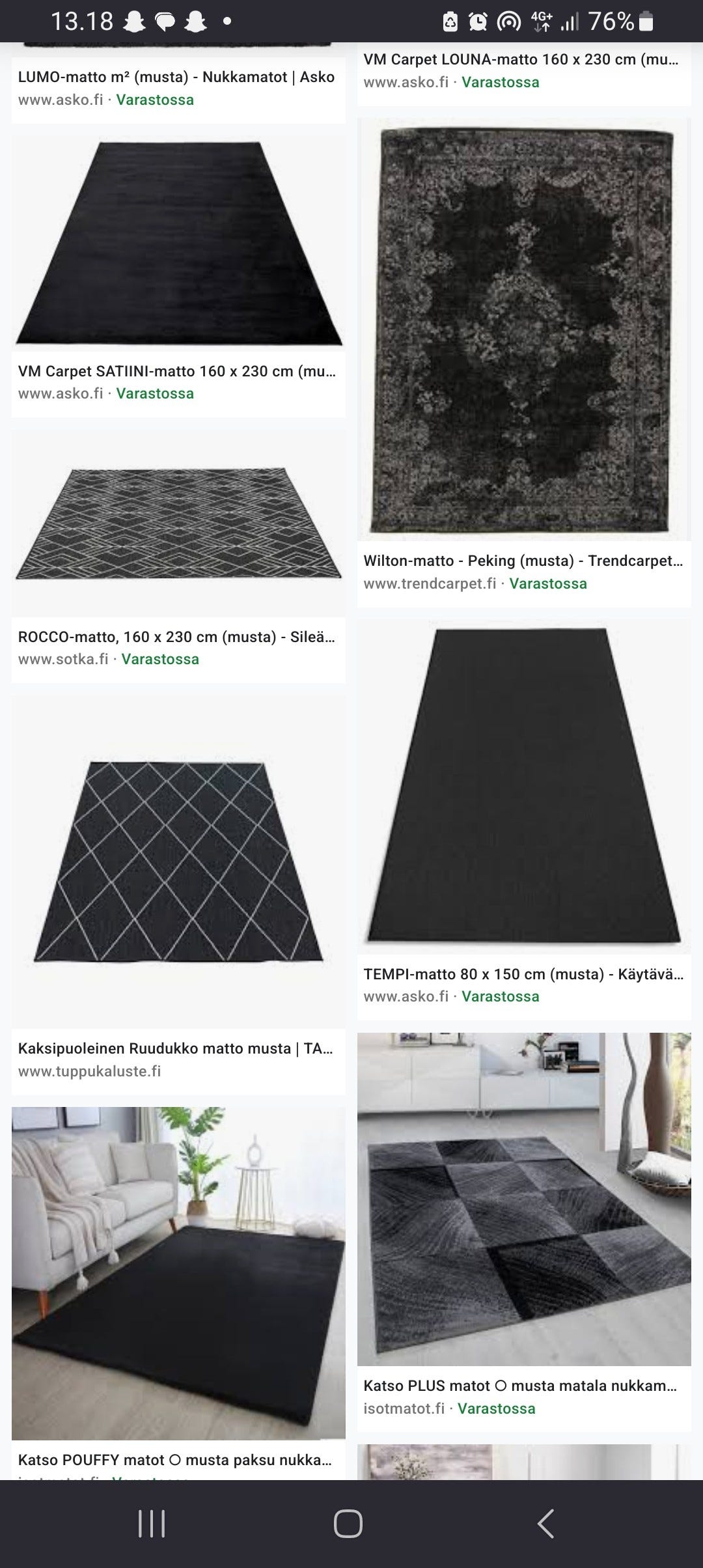 Otetaan vastaan musta matto | Tori