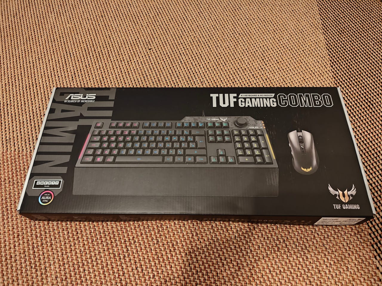 TUF Gaming Combo K1 & M3 (Uusi näppäimistö ja hiiri) | Tori