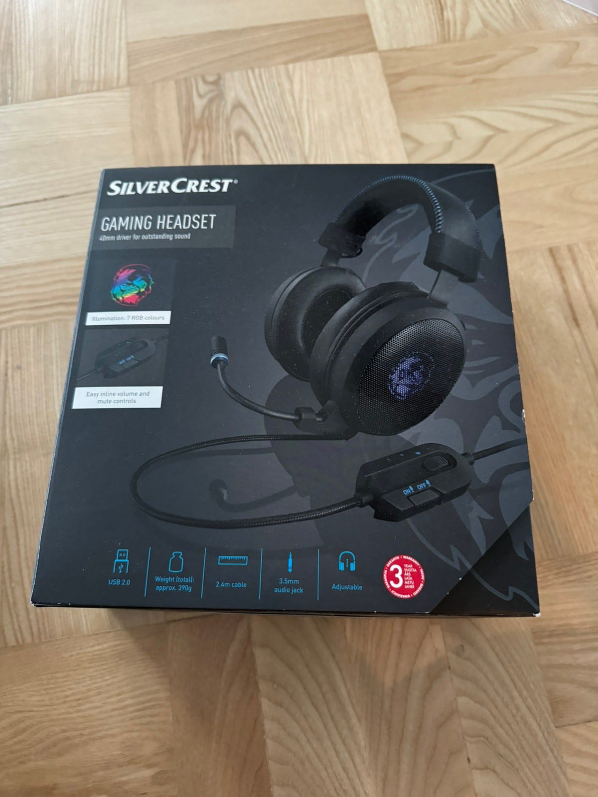 SilverCrest gaming headset, langallinen | Tori