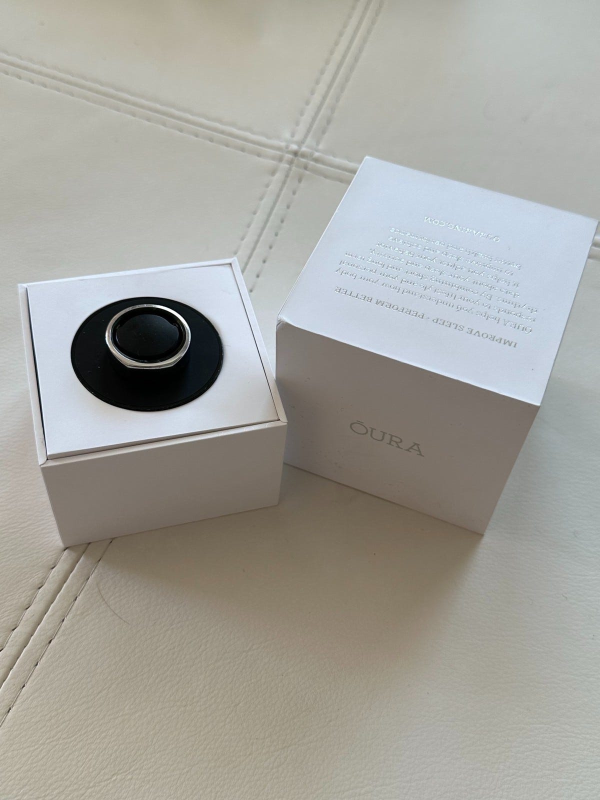 Oura Heritage Gen2 sormus hopea Koko 11 erinomainen kunto | Tori
