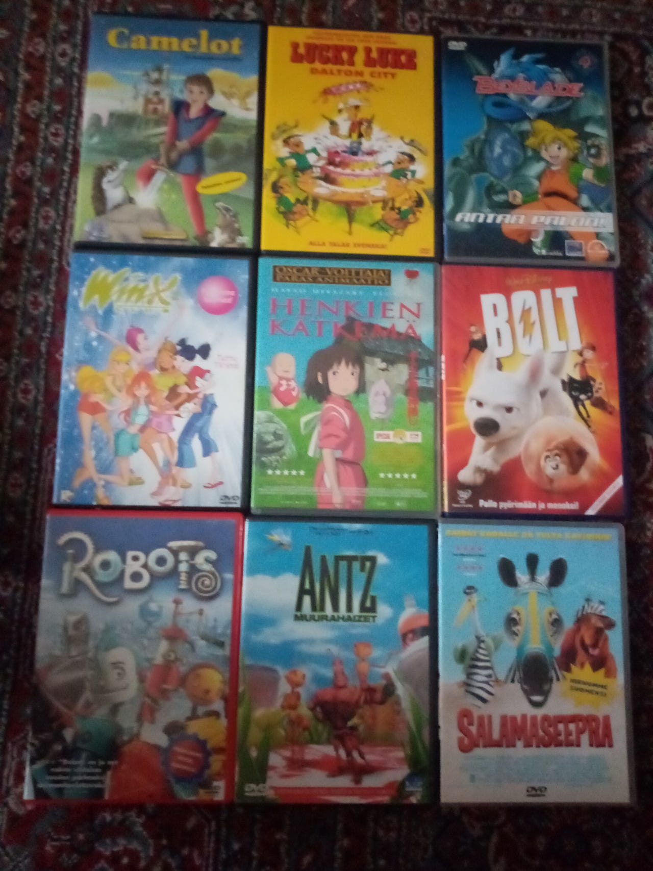 Erilaisia lasten dvd 📀 filmejä | Tori