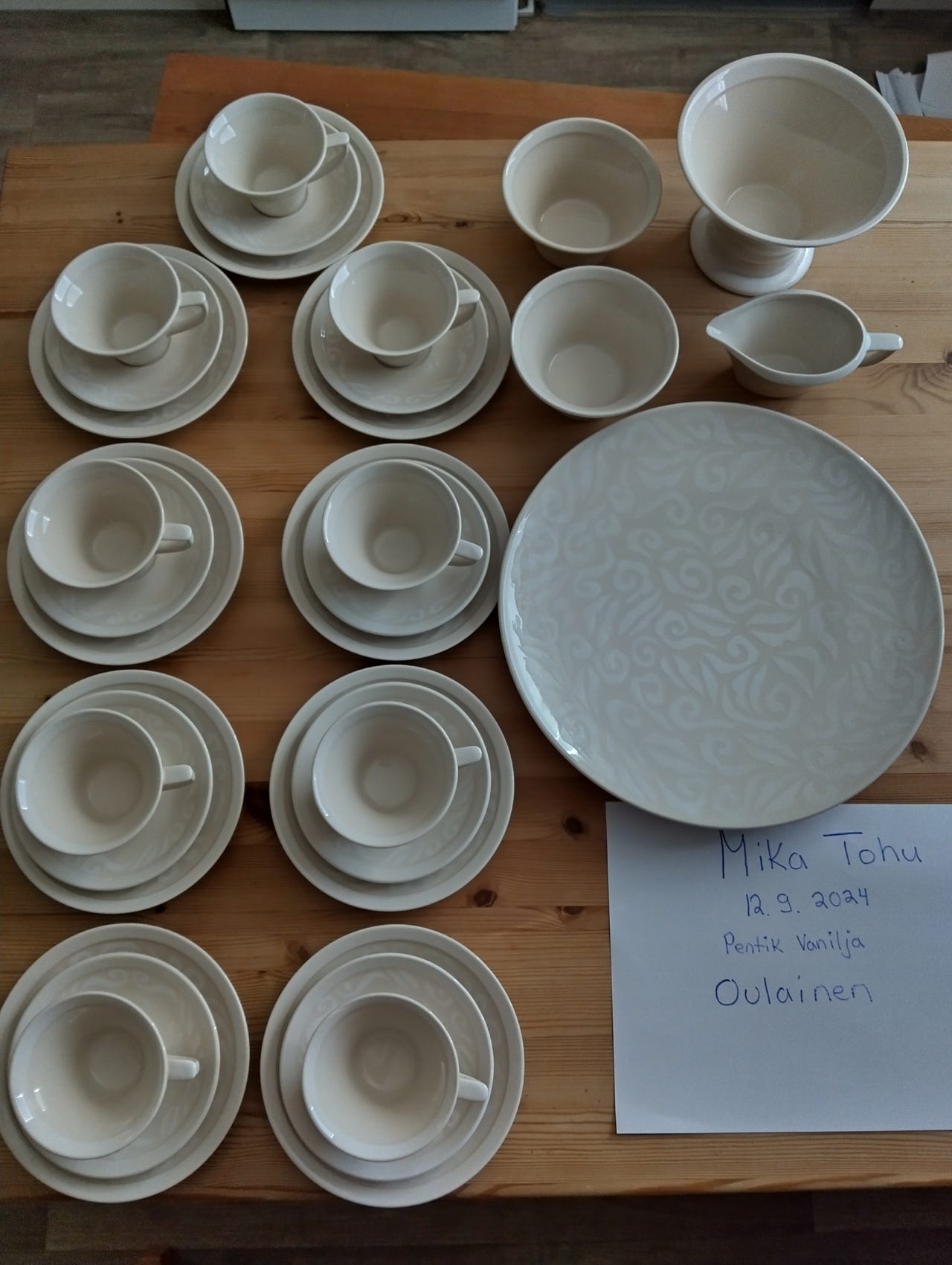 Pentik Vanilja astiasto | Tori