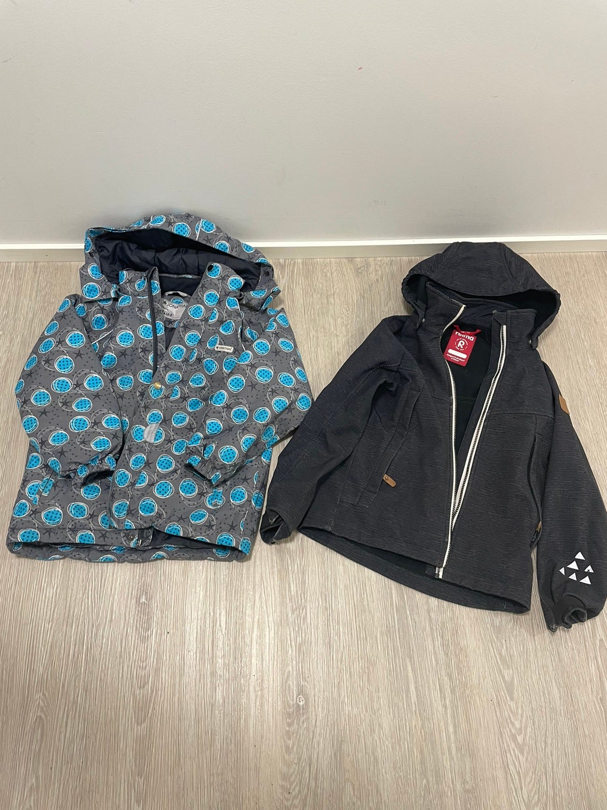 Jonathan toppatakki koko 122 Reima softshell takki koko 134 | Tori