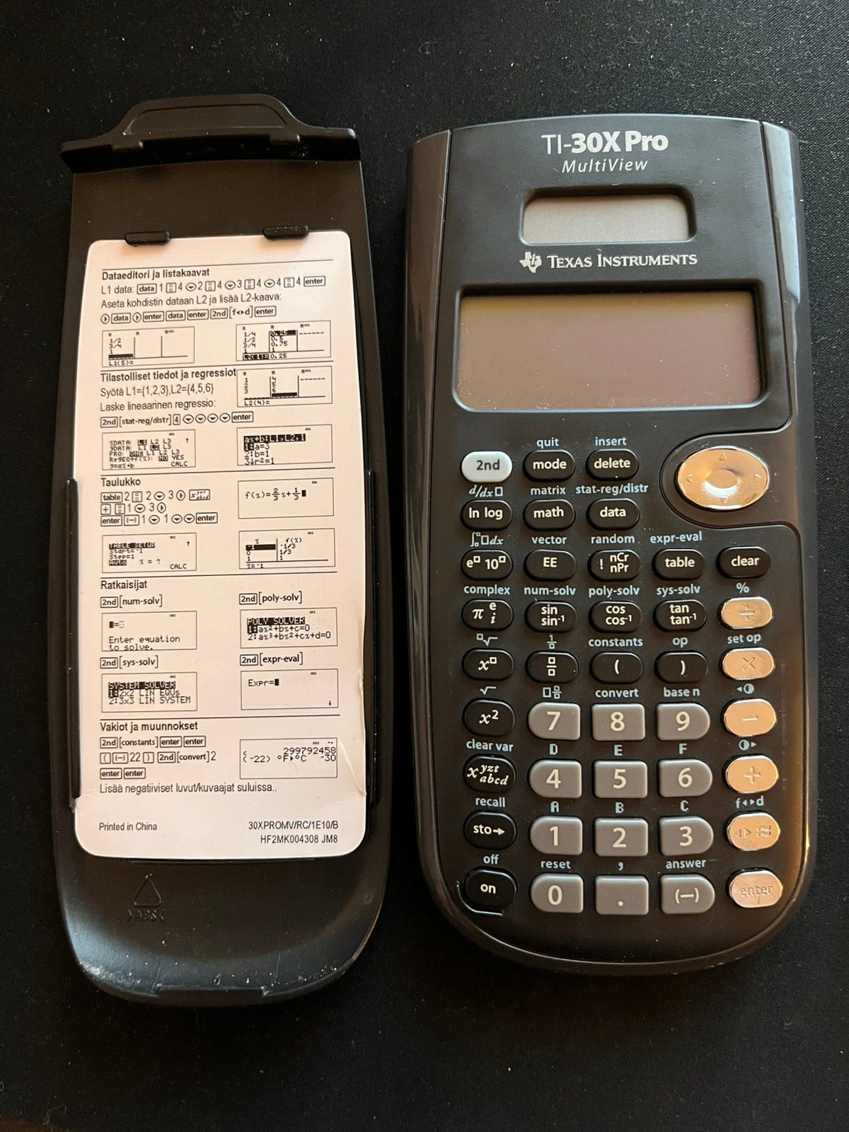 Texas Instruments TI-30X Pro laskin | Tori