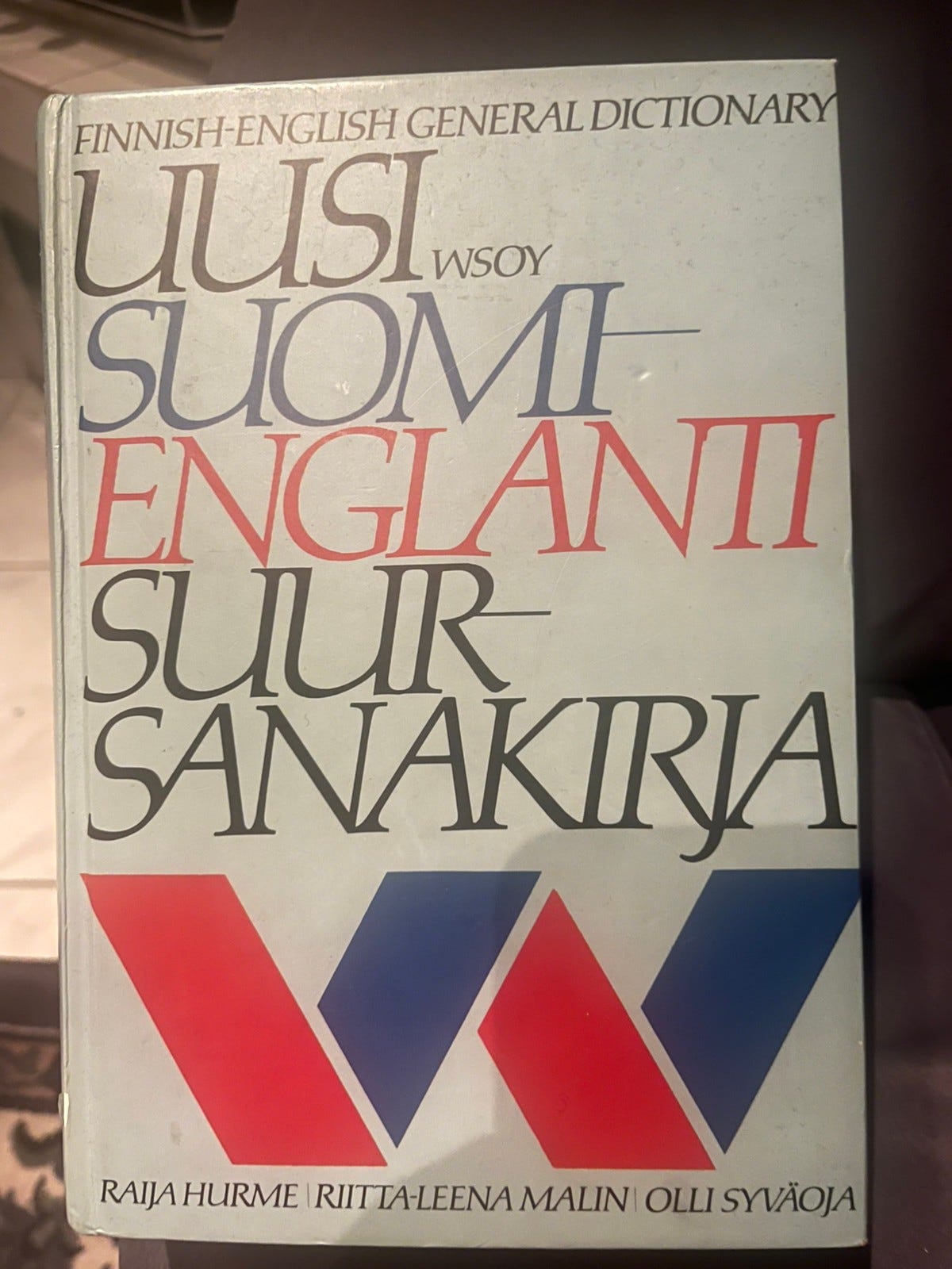 Uusi Suomi - Englanti suursanakirja WSOY | Tori