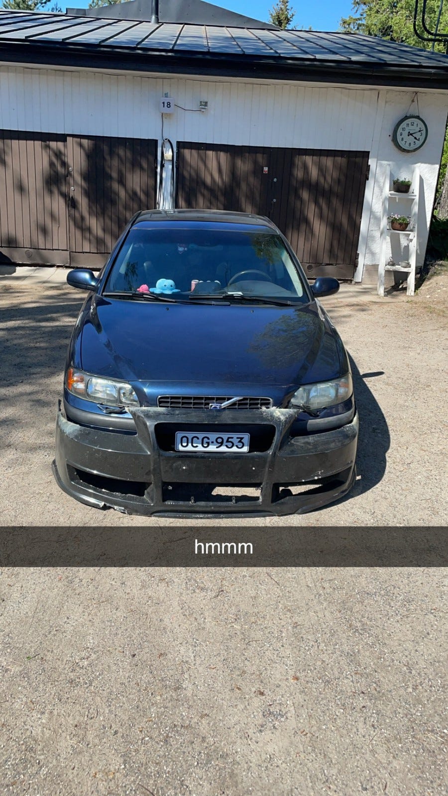 Volvo S60/V70 mk2 lasikuituinen tuning puskuri | Tori