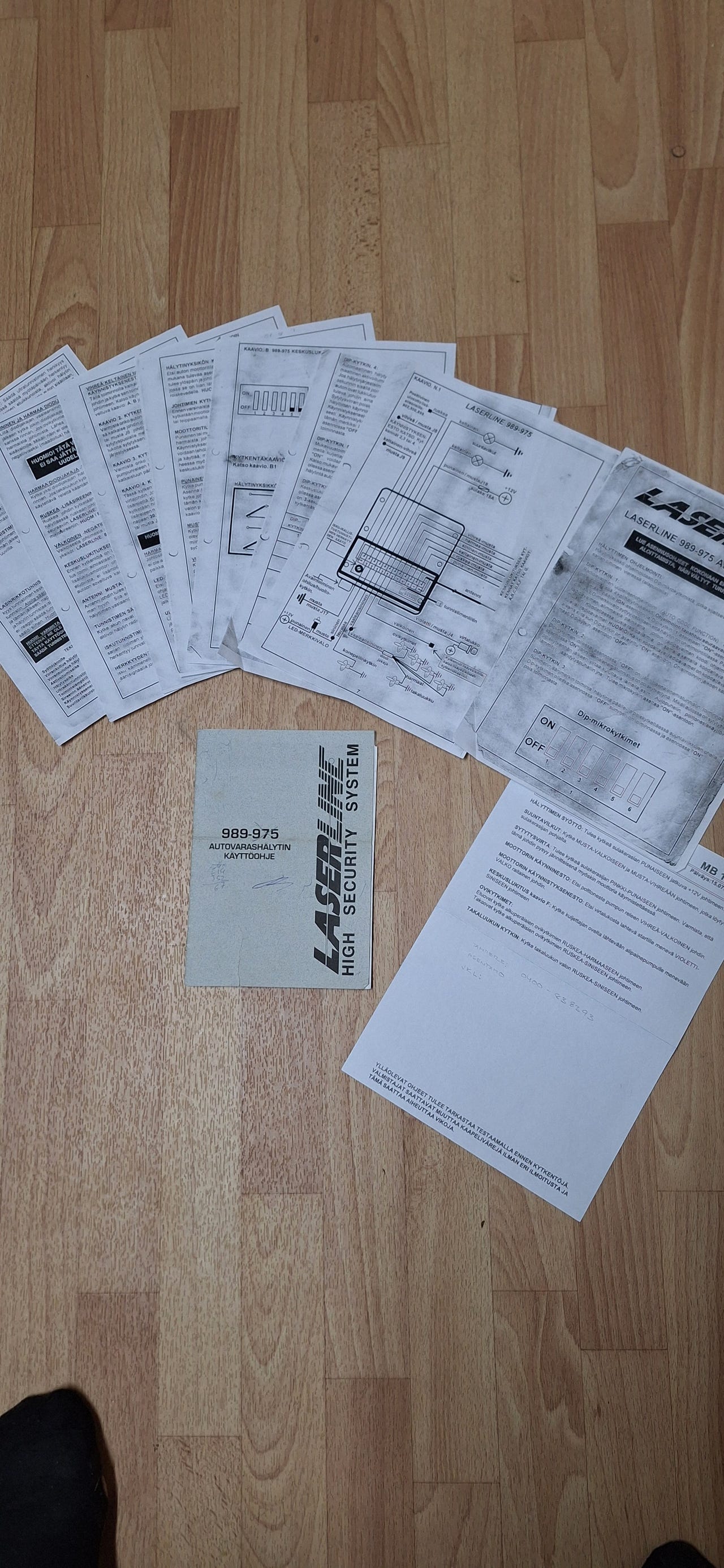 LASERLINE 989 autovarashälytin. | Tori