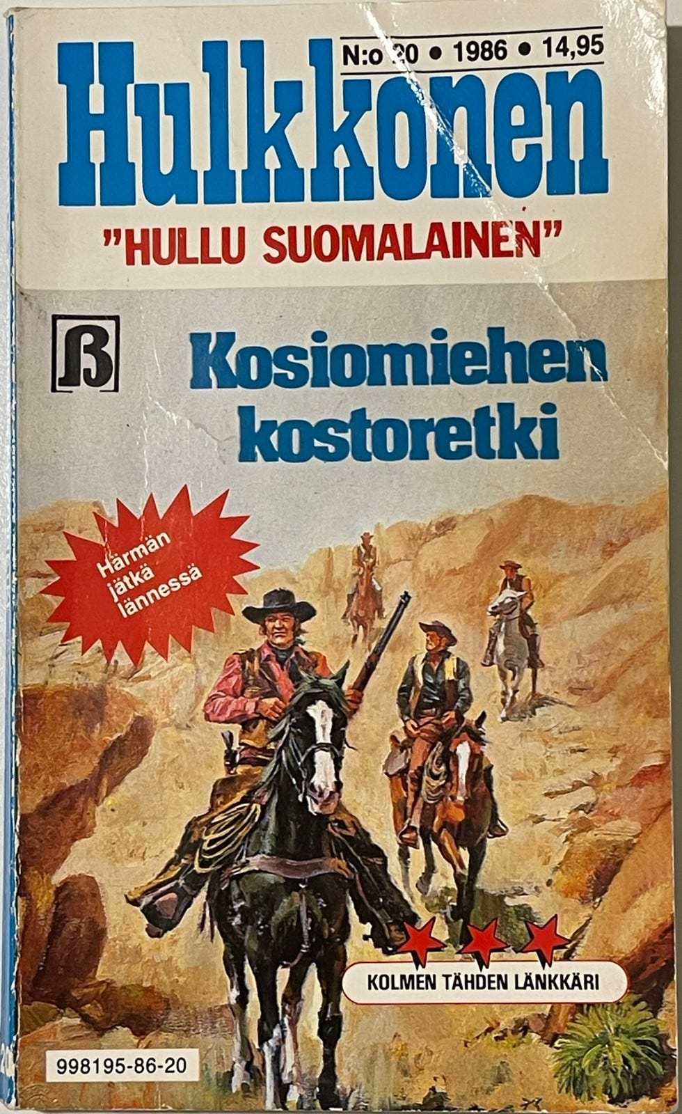 Hulkkonen 20 - Kosiomiehen kostoretki - Hullu suomalainen | Tori