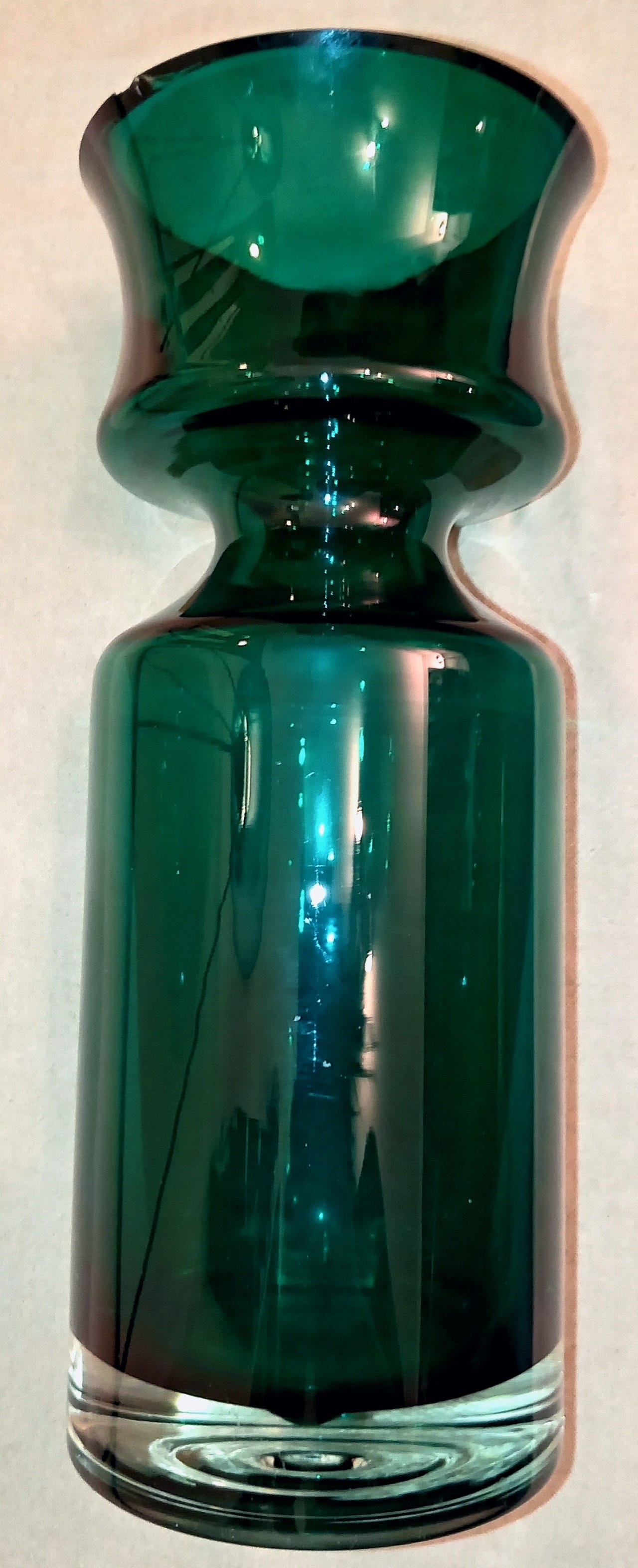 Riihimäen lasin vaasi vintagea ALE | Tori