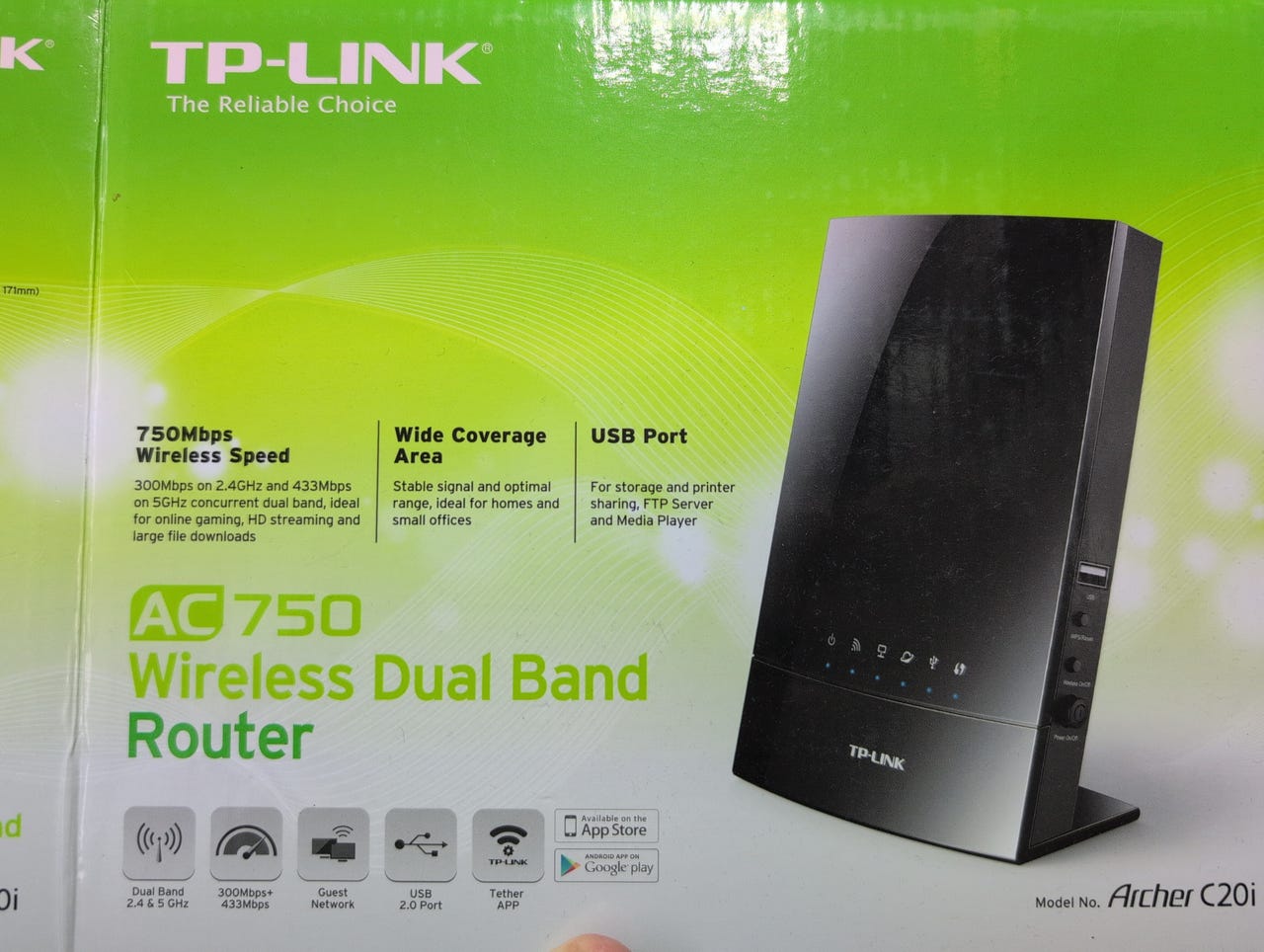 TP-LINK Archer C20i 4 port wifi reititin | Tori