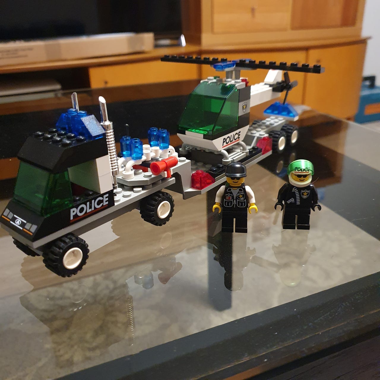 LEGO 6328: Helicopter Transport + 6324: Chopper Cop | Tori