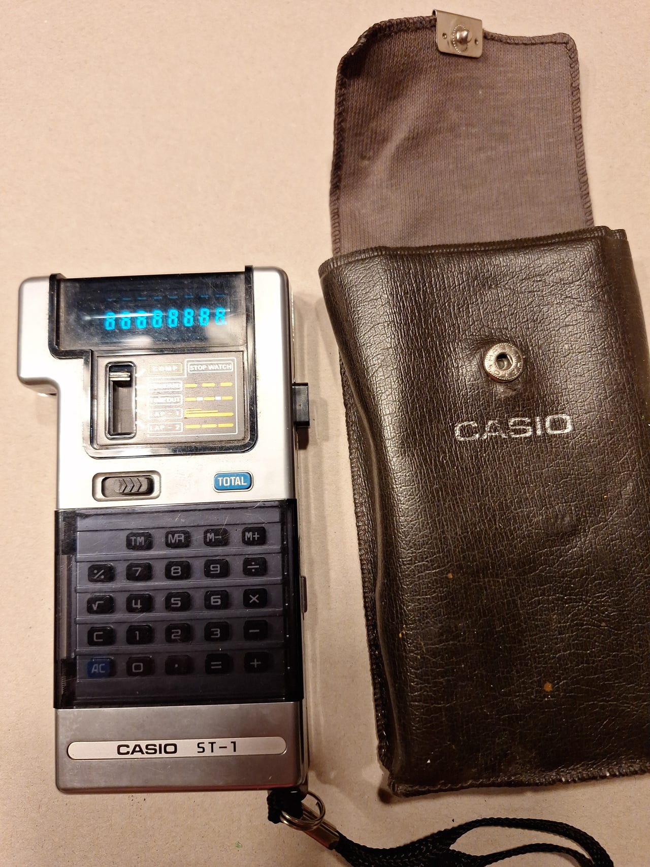 Casio ST-1 laskin / sekunttikello / ajanottolaite | Tori