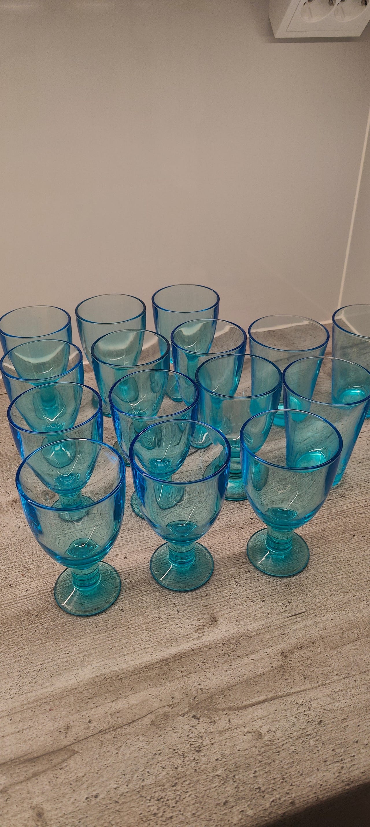 Iittala Verna sekä kartio lasit | Tori