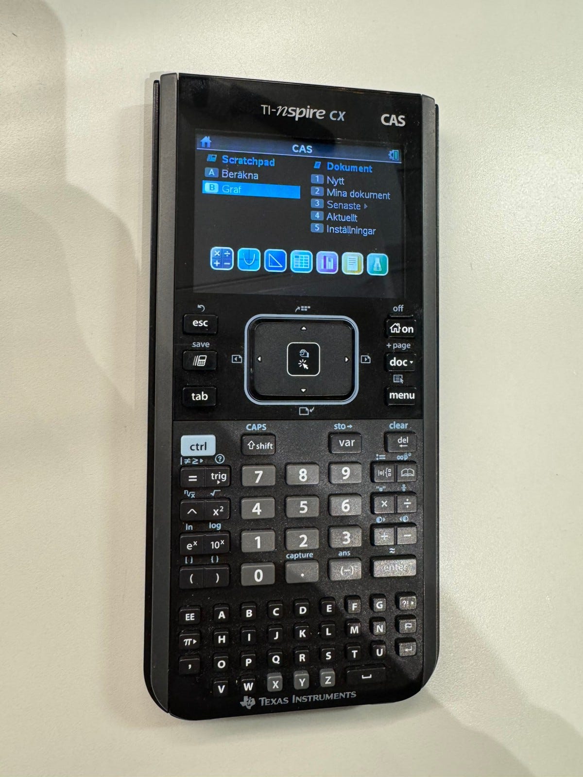 Texas Instruments Ti-nspire CX CAS laskin | Tori