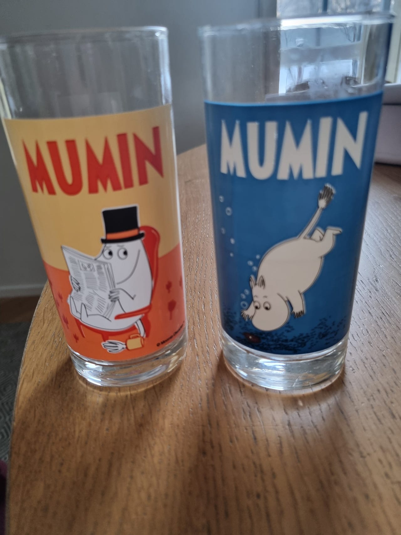 2 x Muumi juomalasi | Tori